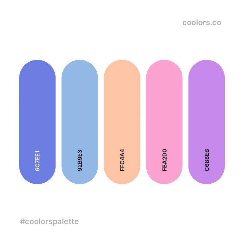 Color Palette: 35 bảng phối màu đẹp gợi ý cho các designer áp dụng vào ...
