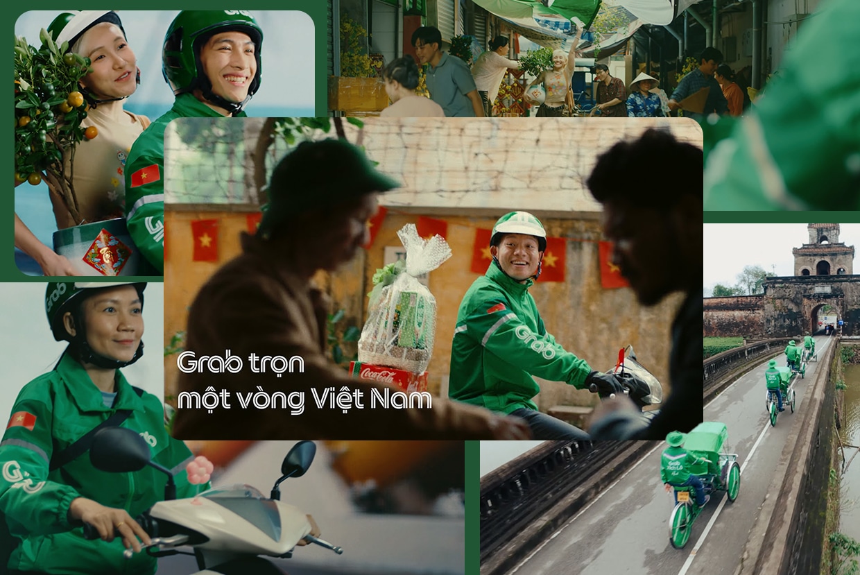 TVC “Grab Trọn Một Vòng Việt Nam, Grab Trọn Tết Việt” – Chiến dịch Grab ...